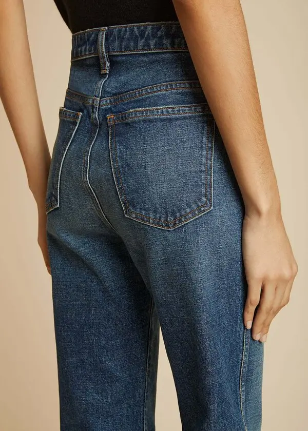 Khaite High-waist Five-pocket Jeans
