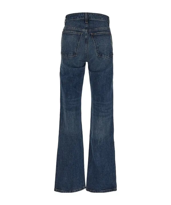 Khaite High-waist Five-pocket Jeans