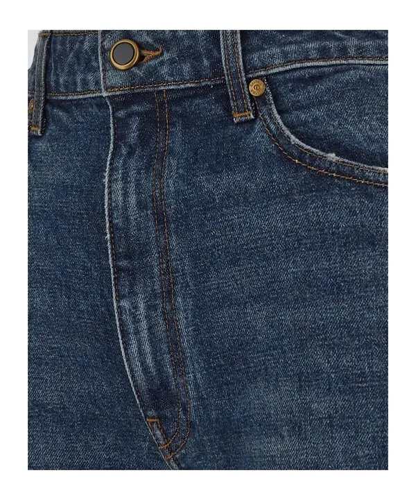 Khaite High-waist Five-pocket Jeans