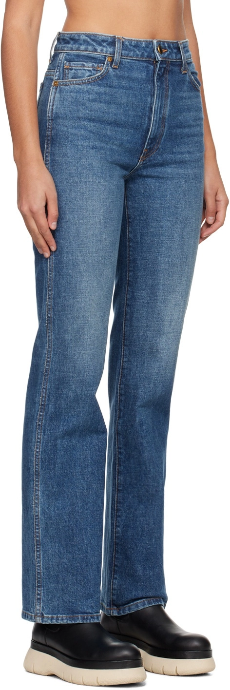 Khaite High-waist Five-pocket Jeans