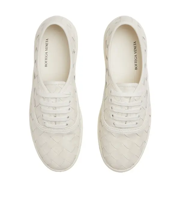 Bottega Veneta Woven Lace-up Sneakers