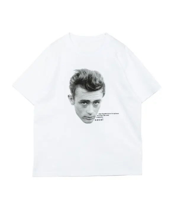 Sacai James Dean Graphic Printed Crewneck T-shirt