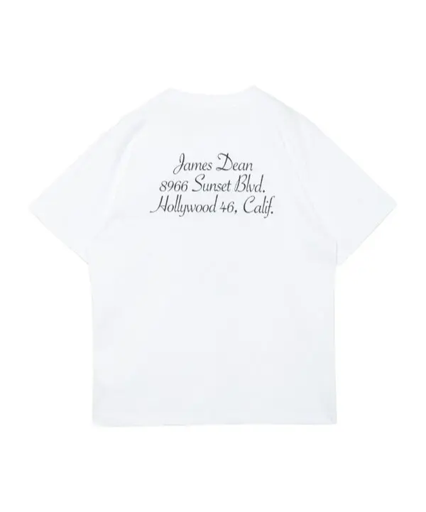 Sacai James Dean Graphic Printed Crewneck T-shirt