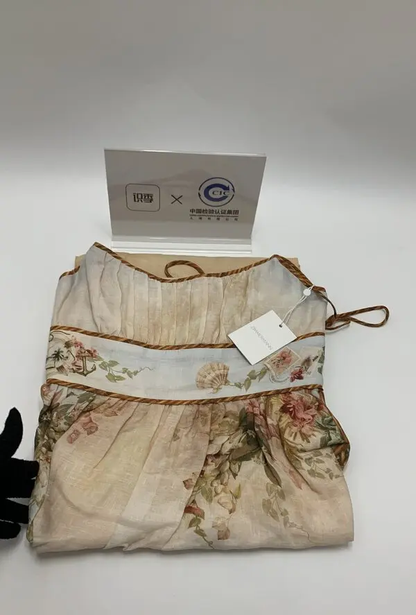Zimmermann Mahon Printed Linen Midi Dress - No