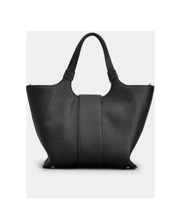 ROGER VIVIER Mini Viv Choc Tote Bag - Black