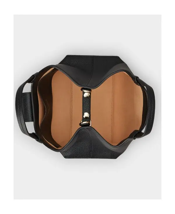 ROGER VIVIER Mini Viv Choc Tote Bag - Black
