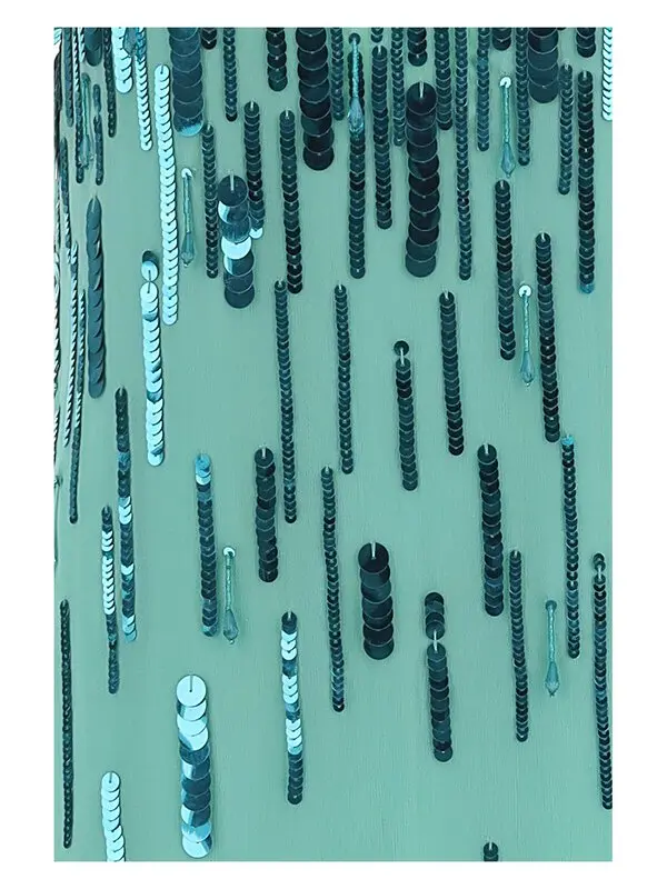 Amen Embellished V-neck Maxi Dress