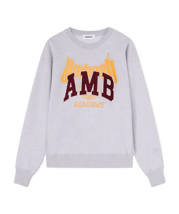 AMBUSH Graphic Sweatshirt - Gray Mixed Color