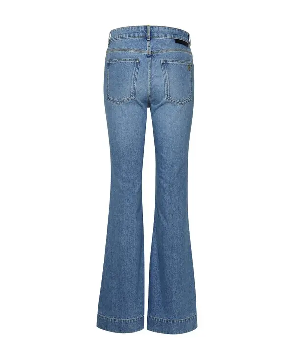 Stella McCartney Flared Jeans With Chain Detail