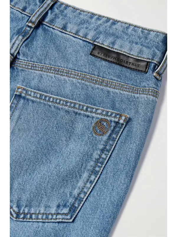 Stella McCartney Flared Jeans With Chain Detail