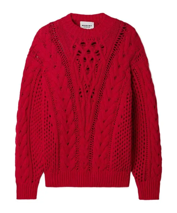 Isabel Marant Étoile Lenza Crew Neck Sweater
