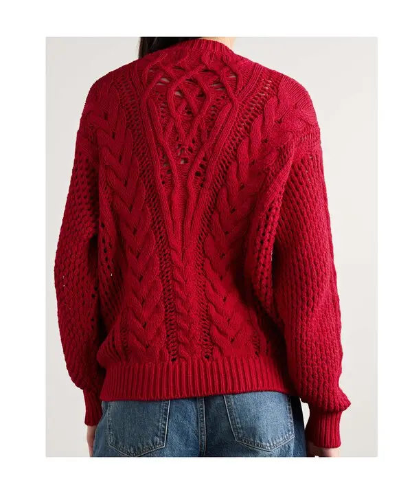 Isabel Marant Étoile Lenza Crew Neck Sweater