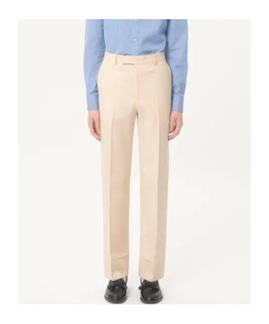 Valentino Garavani Pleat Detailed Straight Leg Trousers