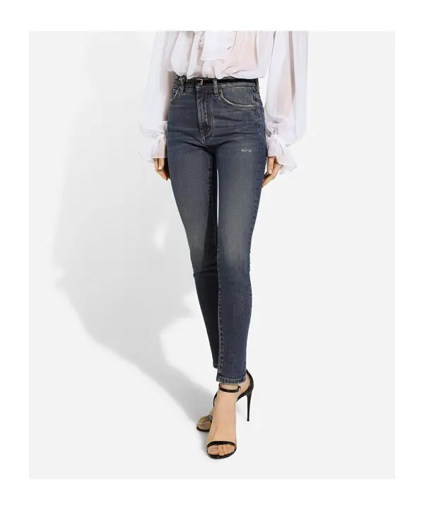 Dolce & Gabbana Distressed Skinny Jeans