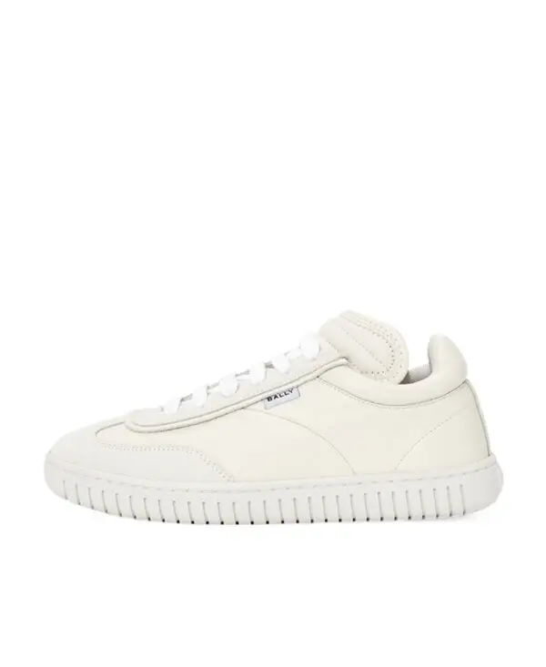Bally Lace-up Round Toe Sneakers - White