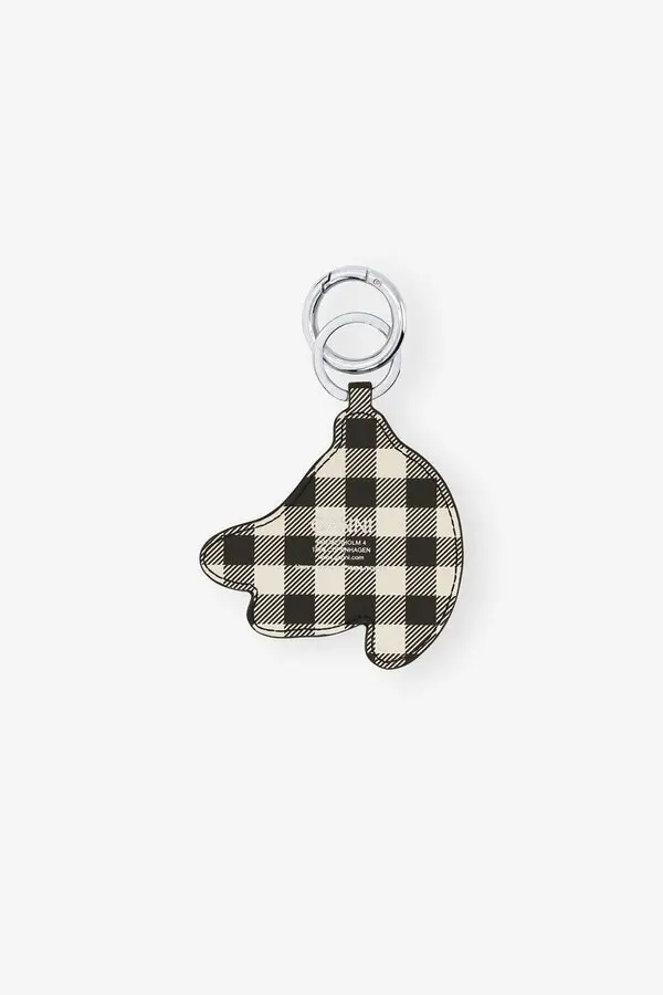GANNI Banana Keychain With Sequins And Lettering - Multicolor