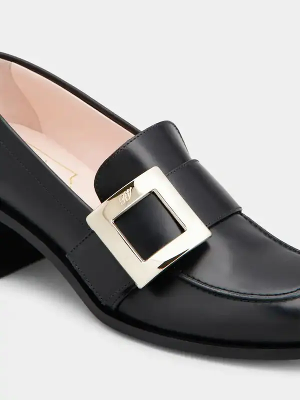 ROGER VIVIER Buckled Loafers With Metal Buckle Detail