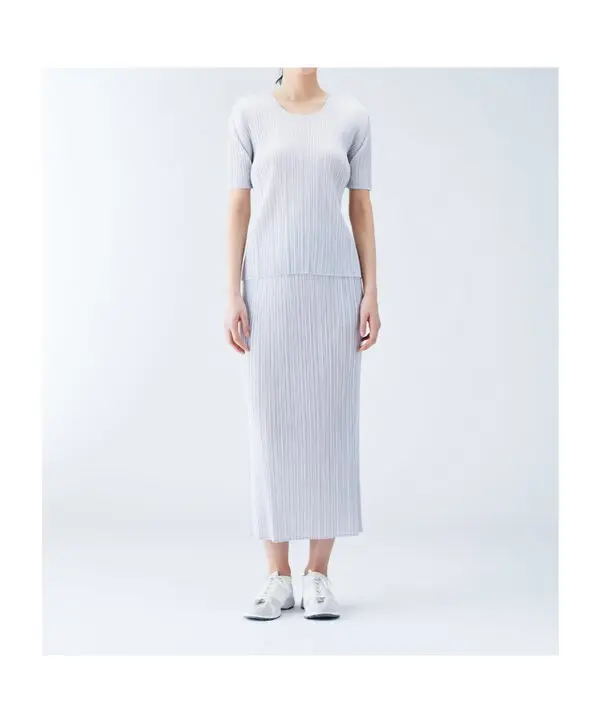 PLEATS PLEASE BY ISSEY MIYAKE Pleated Midi Skirt