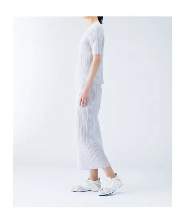 PLEATS PLEASE BY ISSEY MIYAKE Pleated Midi Skirt