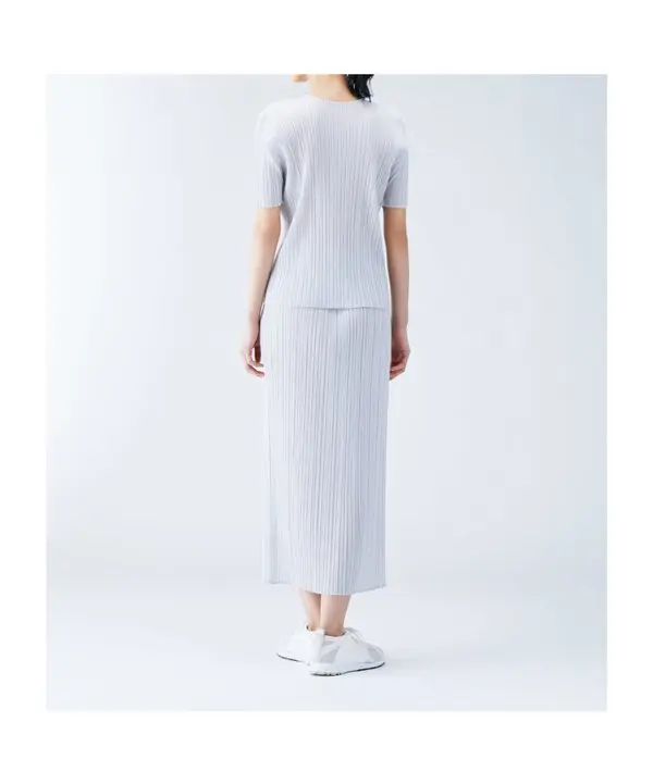 PLEATS PLEASE BY ISSEY MIYAKE Pleated Midi Skirt