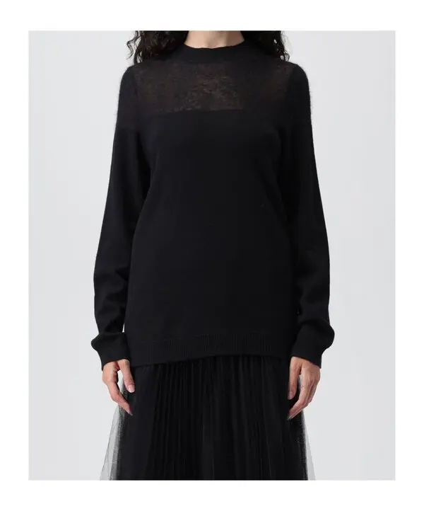 Fabiana Filippi Panelled Crewneck Jumper