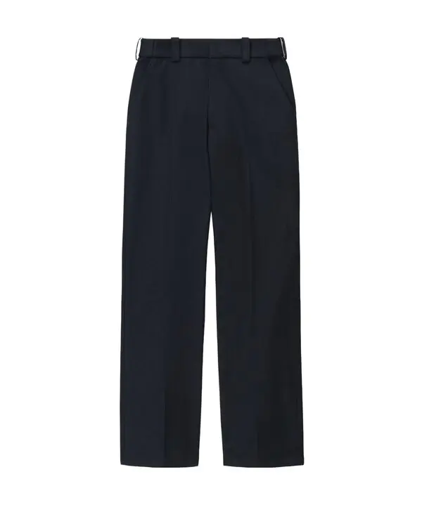 Alexander Wang Straight Cotton Tailored Trousers