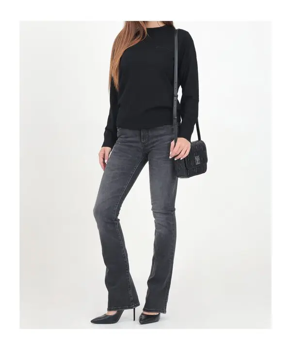 Armani Exchange Faded Bootcut Jeans