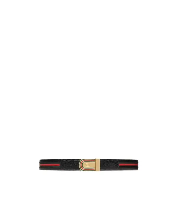 Gucci Logo Belt - Black