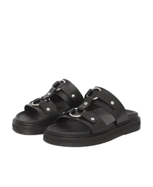 Celine Tippi Vegetal Tanning Calfskin Slides
