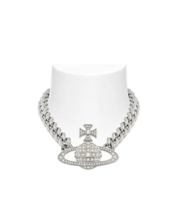 VIVIENNE WESTWOOD Neysa Chain Necklace With Orb Pendant