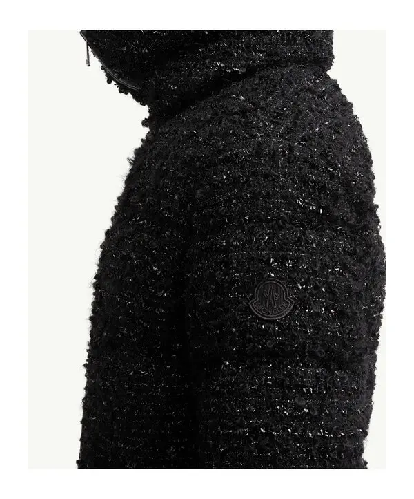Moncler Urbel Tweed Short Down Jacket