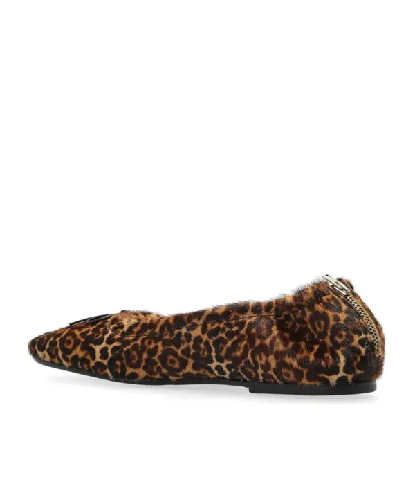 GOLDEN GOOSE Leopard Print Ballet Flats