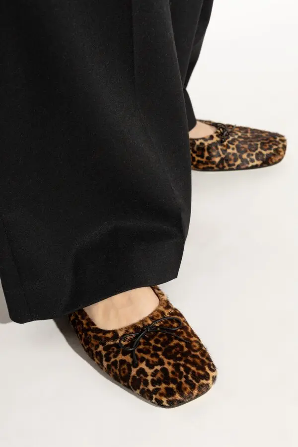 GOLDEN GOOSE Leopard Print Ballet Flats
