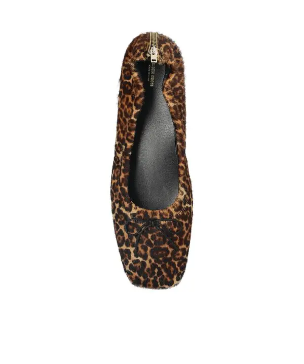GOLDEN GOOSE Leopard Print Ballet Flats