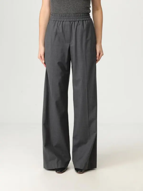 Brunello Cucinelli Elastic Waist Straight-leg Pants