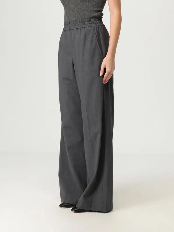 Brunello Cucinelli Elastic Waist Straight-leg Pants