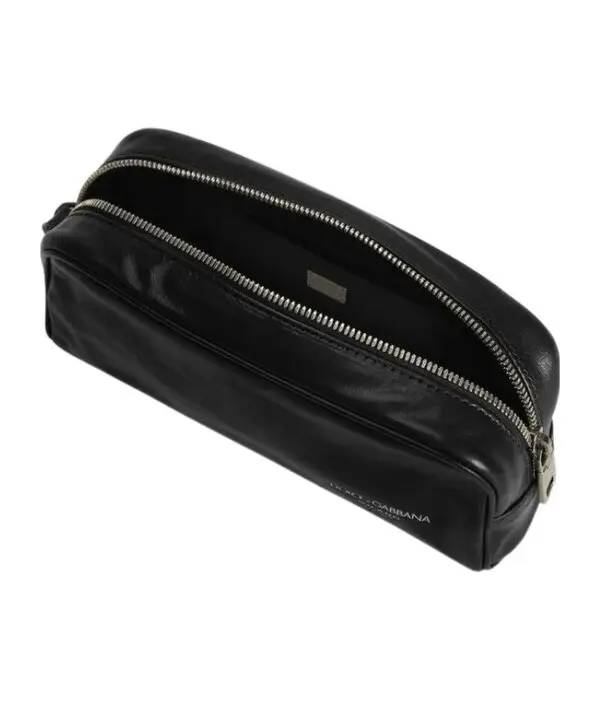 Dolce & Gabbana Dolce Gabbana Tempesta Logo Printed Toiletry Bag