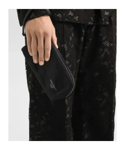 Dolce & Gabbana Dolce Gabbana Tempesta Logo Printed Toiletry Bag