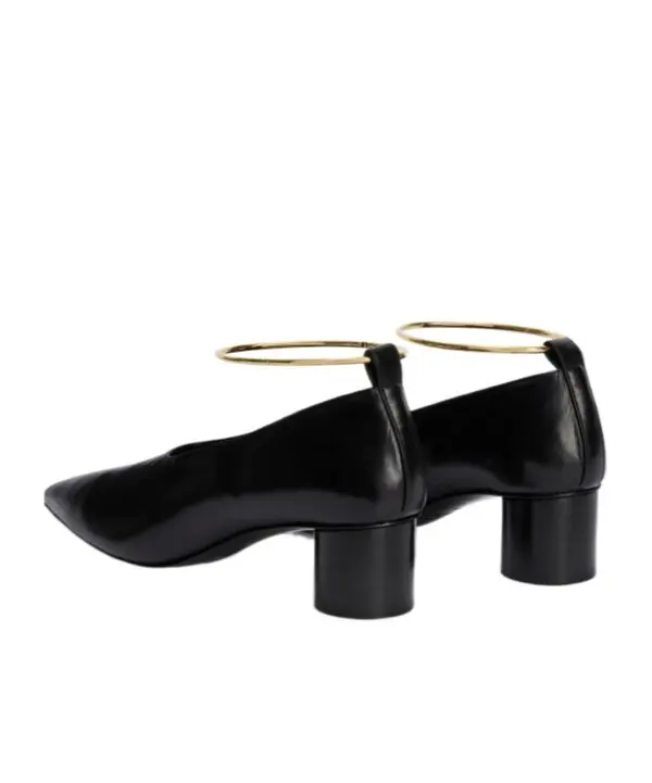 JIL SANDER Metal Ring Detail Pumps