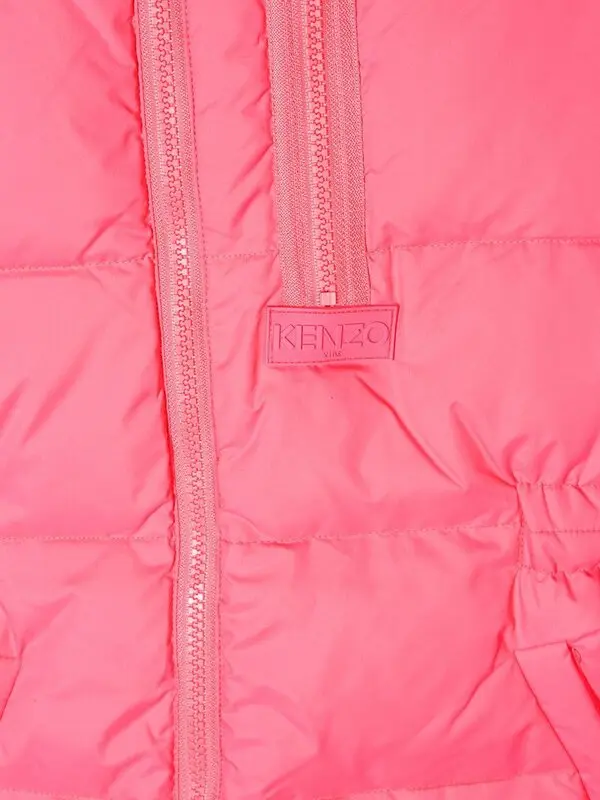 Kenzo Logo Printed Down Jacket