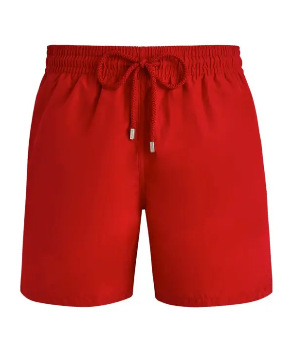 Vilebrequin Graphic Print Swim Shorts - Red