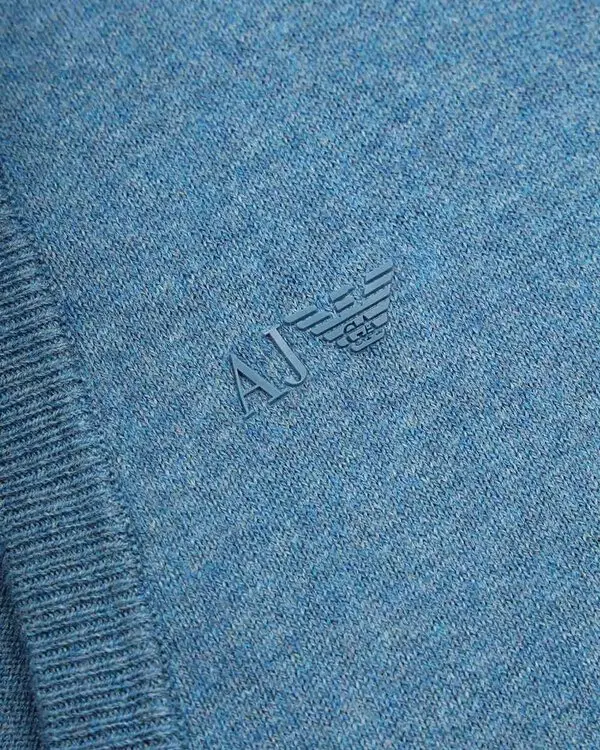 Emporio Armani V-neck Knitted Cardigan