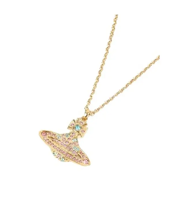 VIVIENNE WESTWOOD Orb Pendant Necklace - Yellow