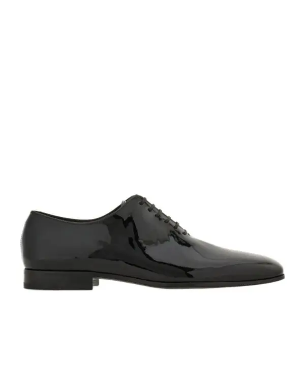 FERRAGAMO Patent Leather Oxford Shoes