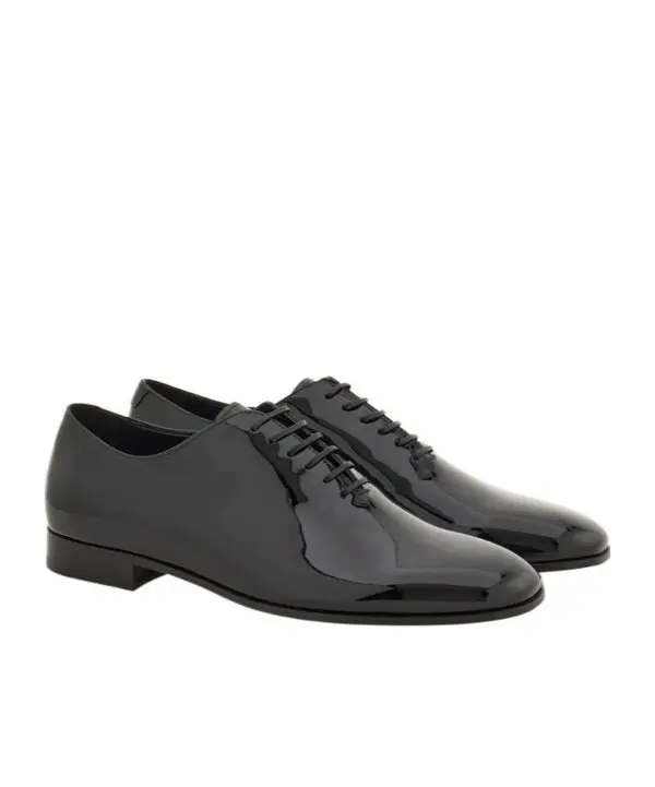 FERRAGAMO Patent Leather Oxford Shoes