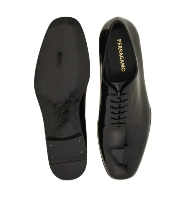 FERRAGAMO Patent Leather Oxford Shoes