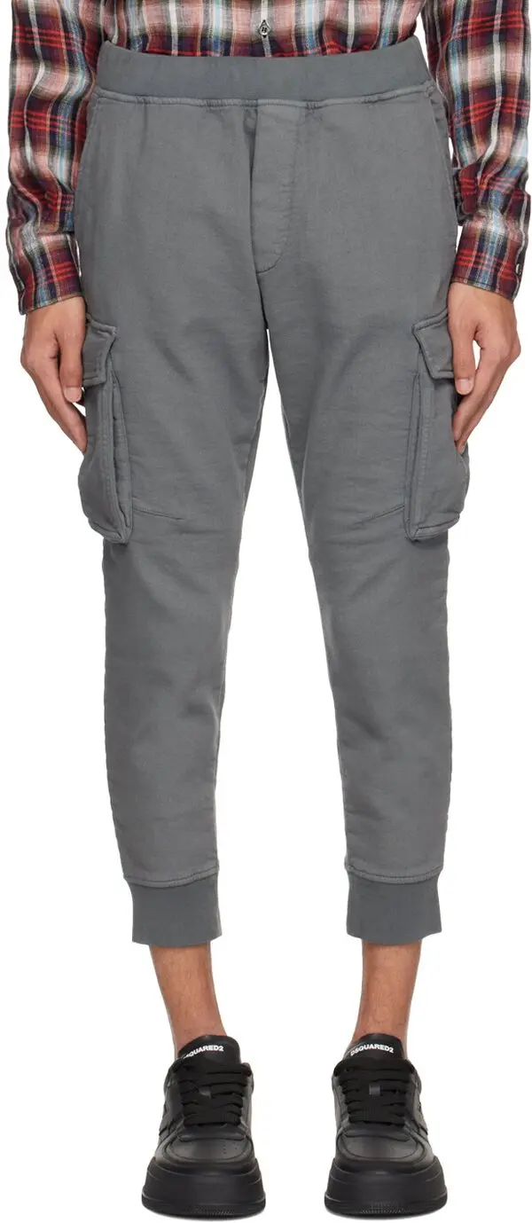 Dsquared2 Logo Embossed Elasticated Waist Track Pants