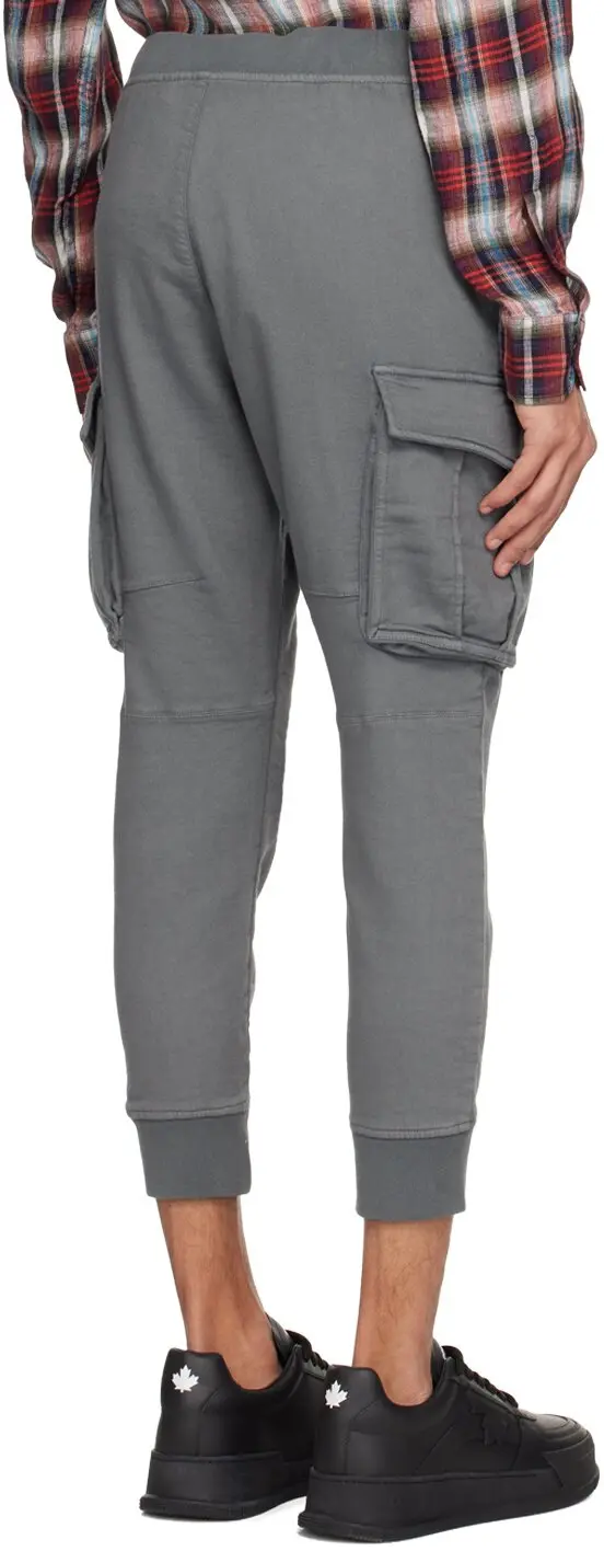 Dsquared2 Logo Embossed Elasticated Waist Track Pants