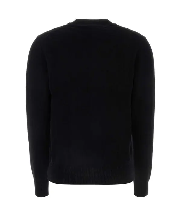Play Comme Des Garcon Cardigan With Heart Logo - Black