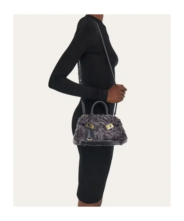FERRAGAMO Buckled Top Handle Handbag
